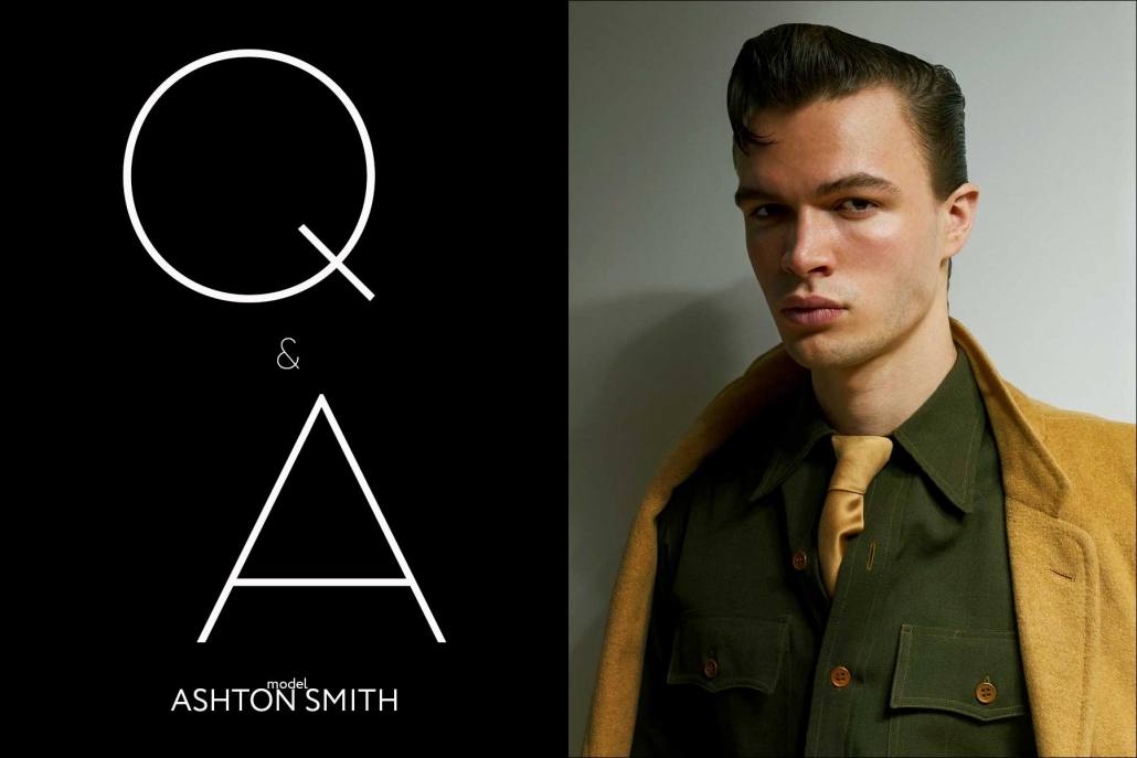 Ashton Smith | Model Q&A | Ponyboy magazine