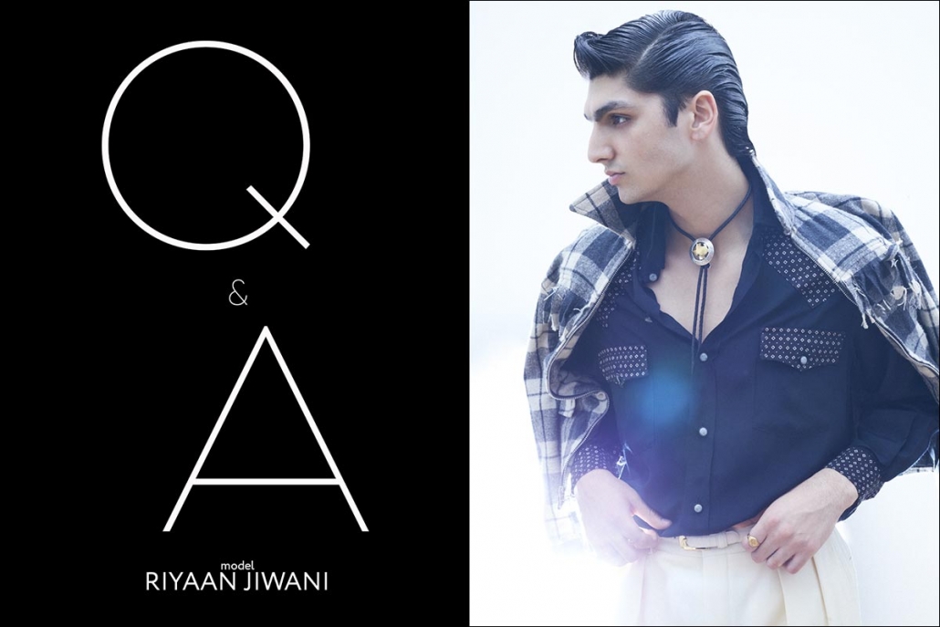 Riyaan Jiwani | Model Q&A | Ponyboy magazine