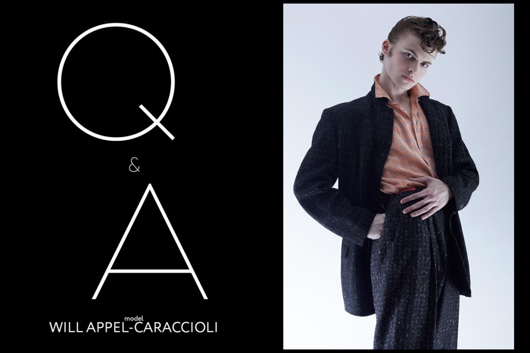 Will Appel-Caraccioli | Model Q&A | Ponyboy magazine