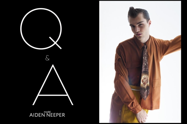 Aideen Neeper | Model Q&A | Ponyboy magazine